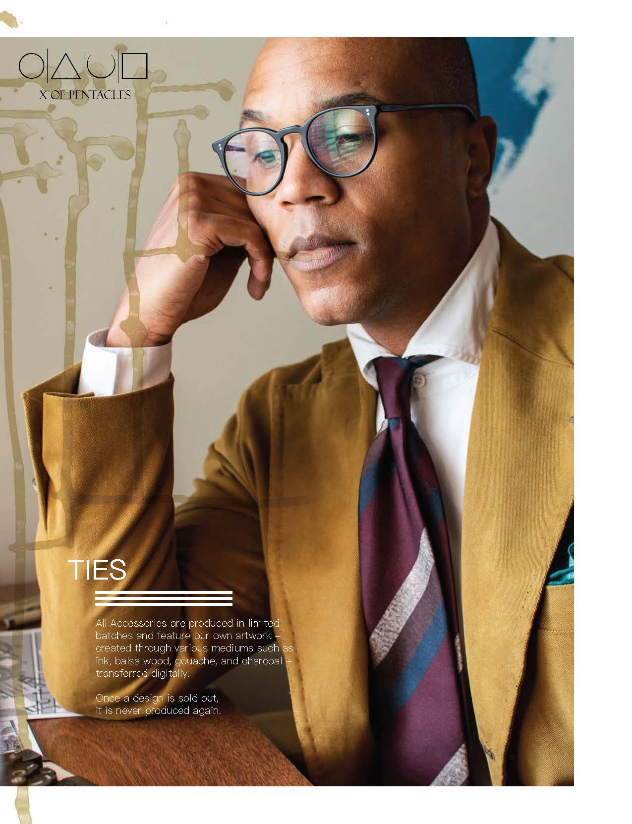 Men's Neckties - Silk Ties | X Of Pentacles