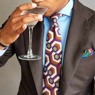 Space Printed Handkerchief for Suit Pocket | X Of Pentacles